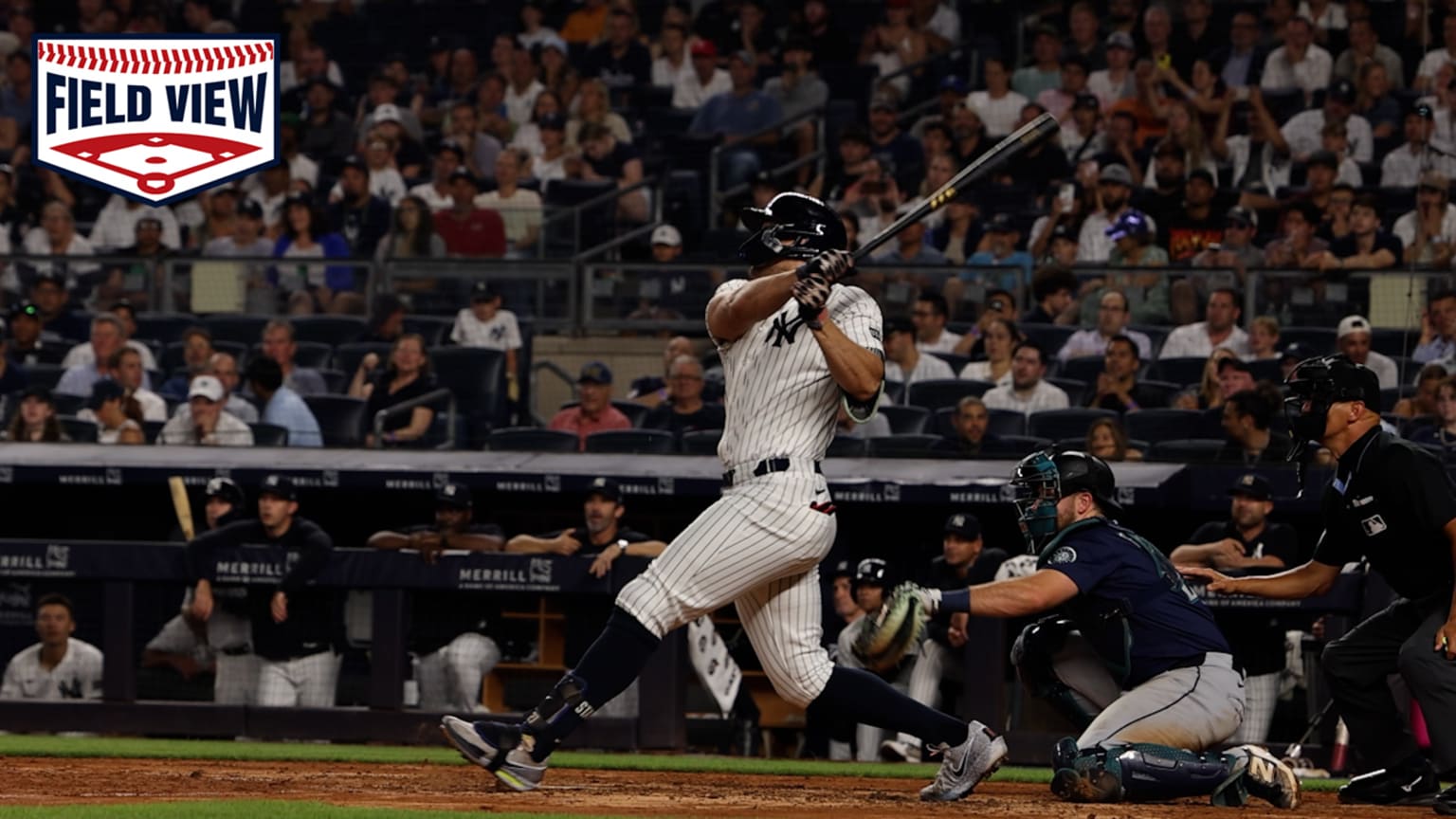 Field View: Giancarlo Stanton's three-run home run | 07/08/2025 | New ...