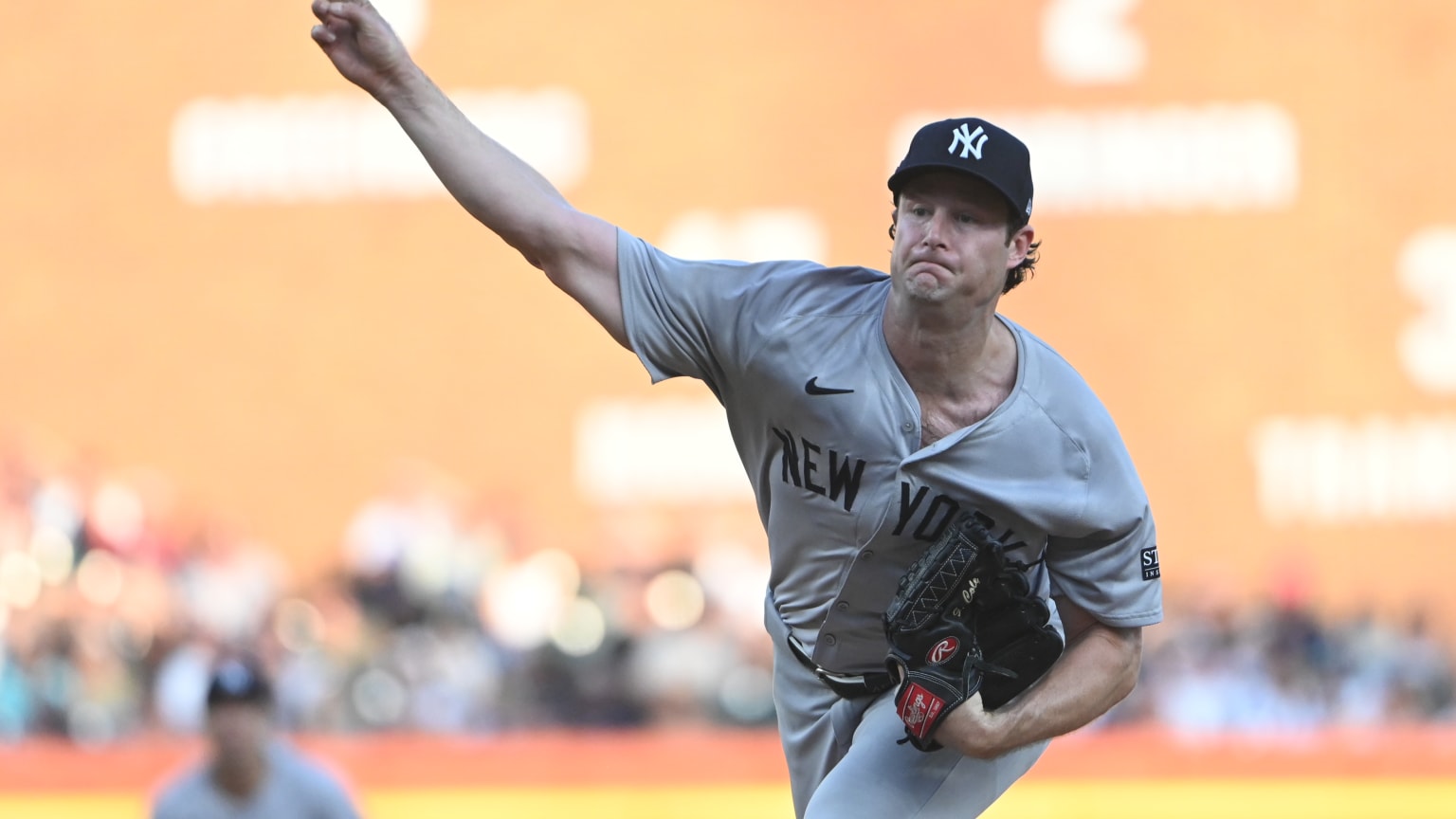 Gerrit Cole strikes out Jace Jung to escape the jam | 08/16/2024 | New York Yankees