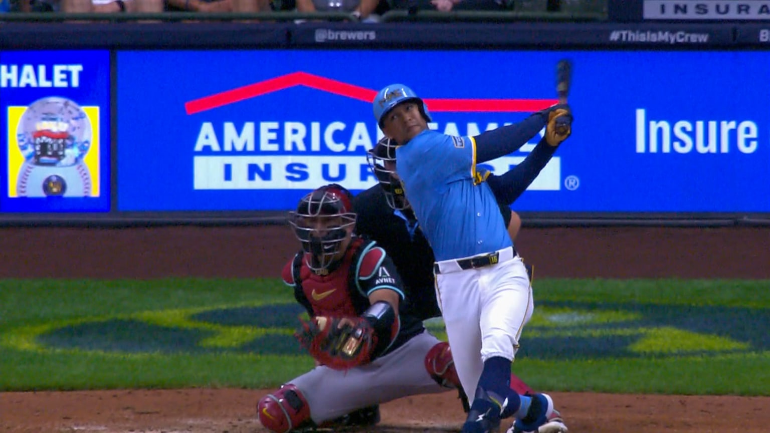 Blake Perkins' RBI single | 09/22/2024 | Milwaukee Brewers