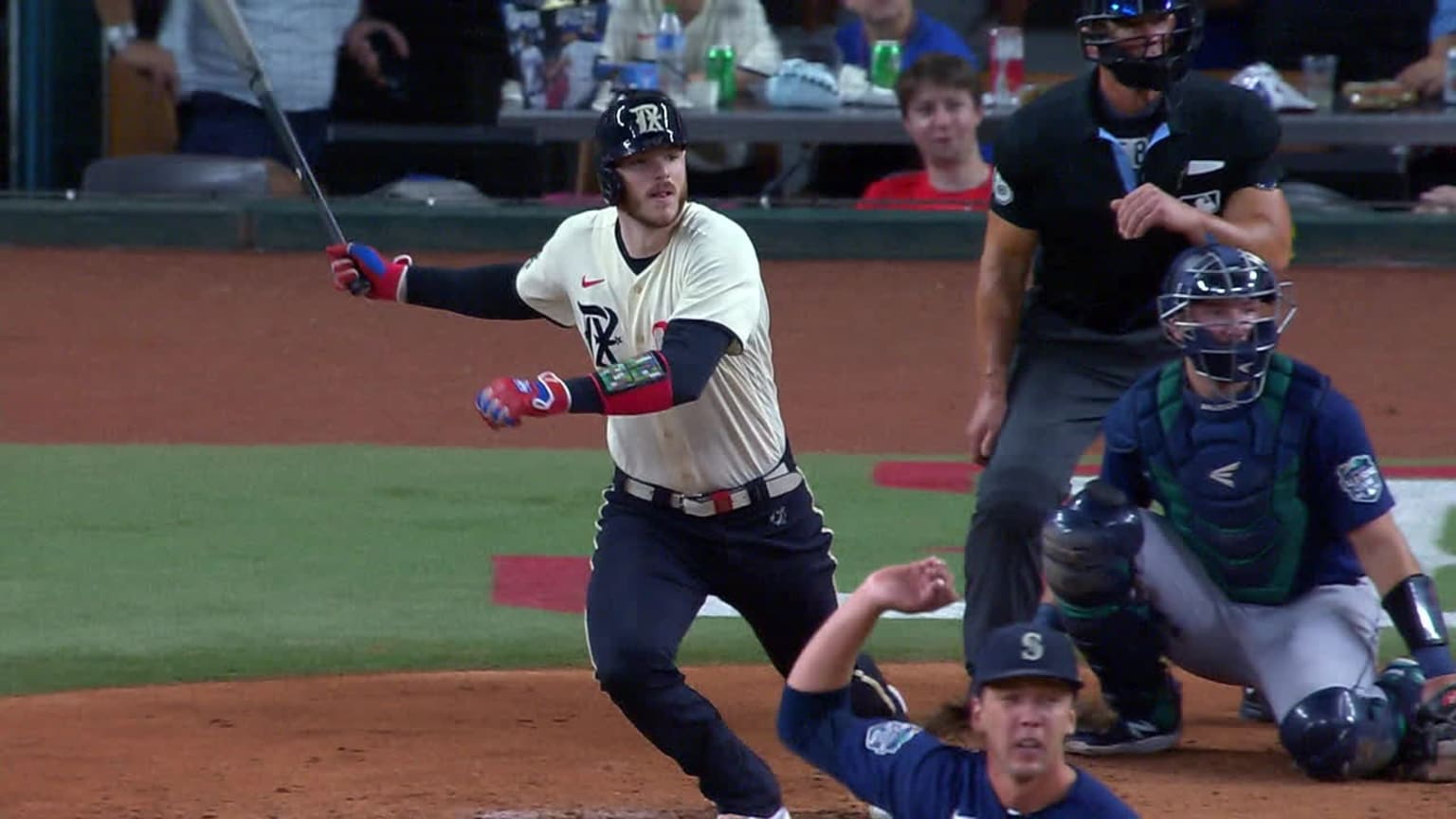 Heim produce con sencillo al LF | 23/09/2023 | Los Rangers de Texas