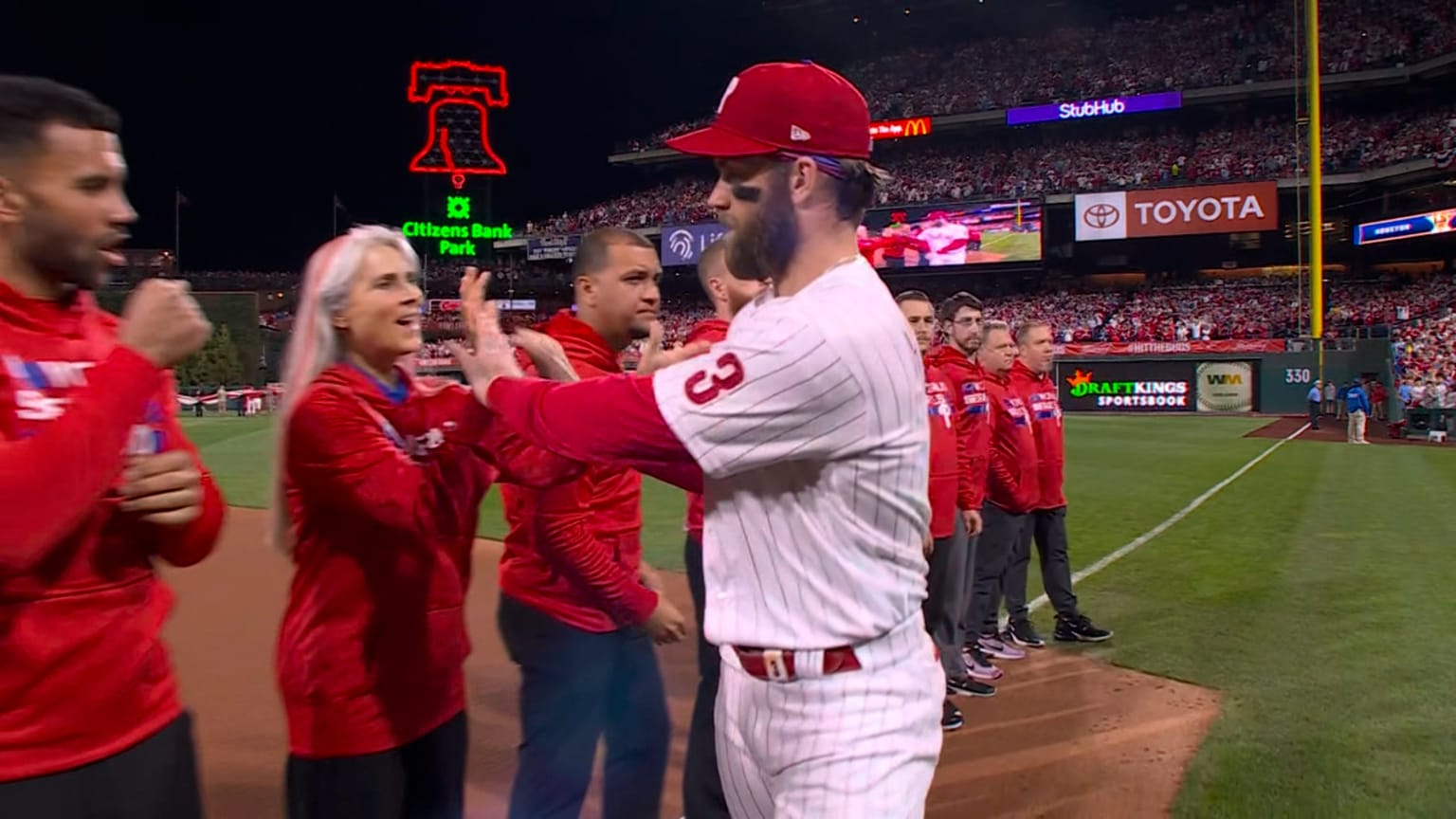 Phillies lineup introduced for Game 3 of the 2022 WS | 11/01/2022 ...