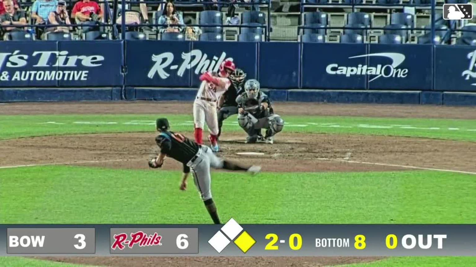 Robert Moore's two-run home run | 06/26/2024 | Philadelphia Phillies