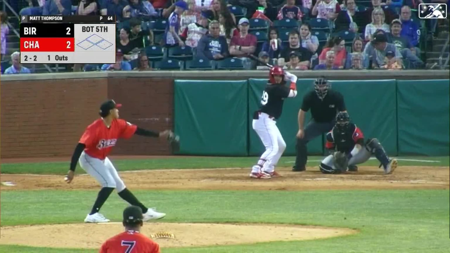 White Sox prospect Matthew Thompson gets his eighth K | 05/07/2023 ...