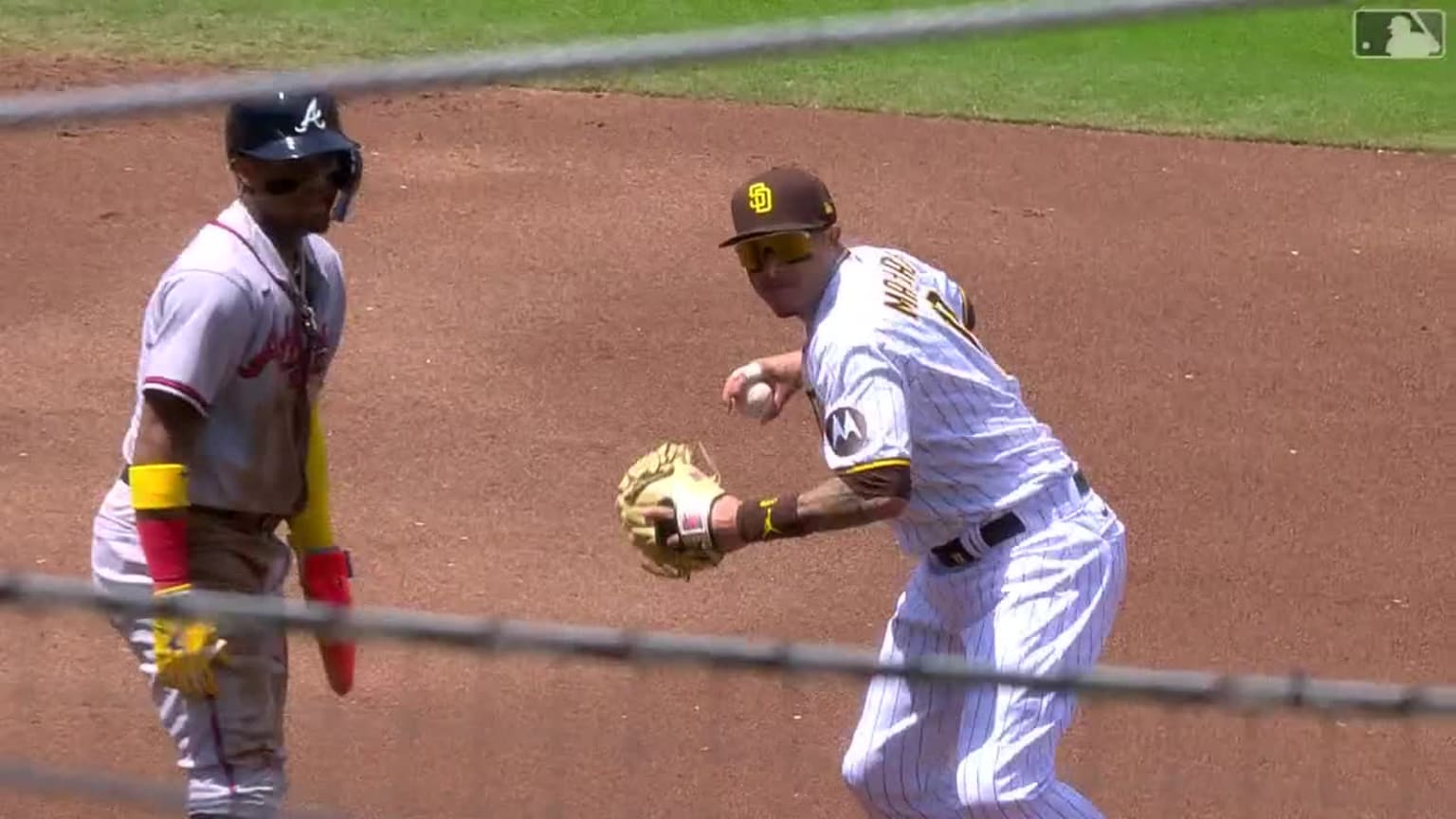 Padres turn inning-ending double play in the 1st | 04/19/2023 | San ...