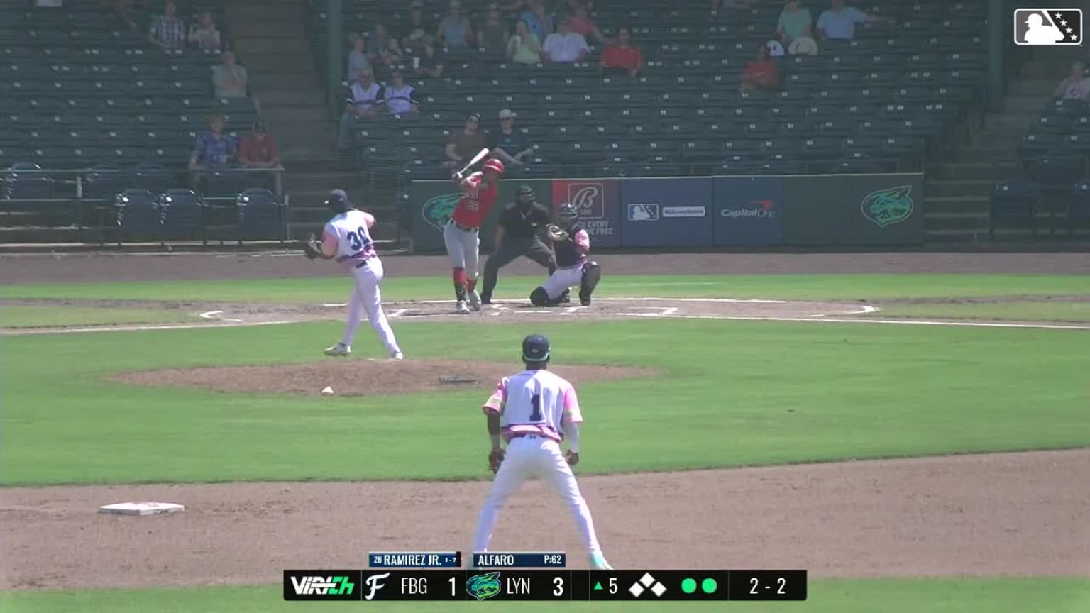 Jervis Alfaro records his fifth K | 08/04/2024 | Cleveland Guardians
