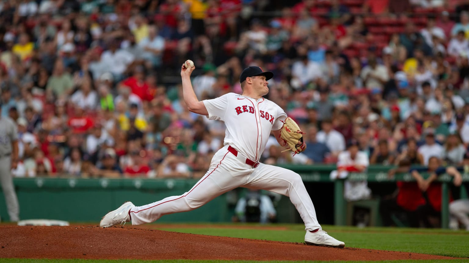 Richard Fitts fans Mickey Moniak | 07/07/2025 | Boston Red Sox