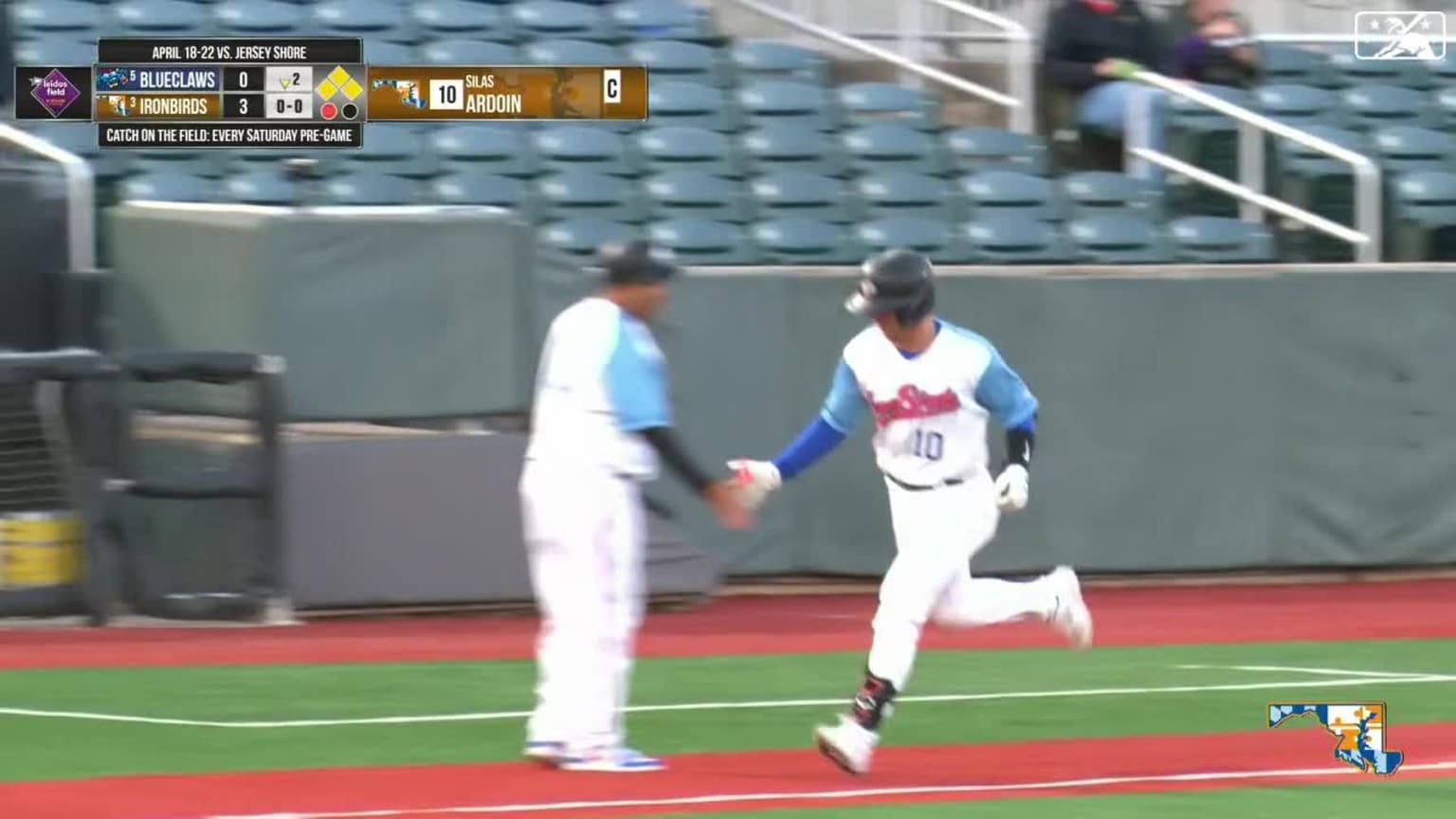 Silas Ardoin's three-run home run | 04/19/2023 | MLB.com