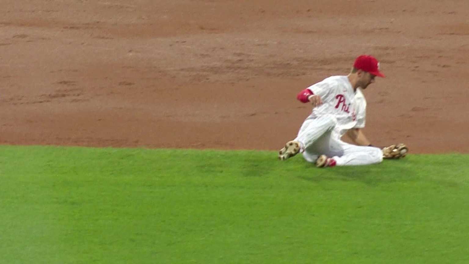 Trea Turner makes a smooth backhanded sliding play | 09/12/2023 ...