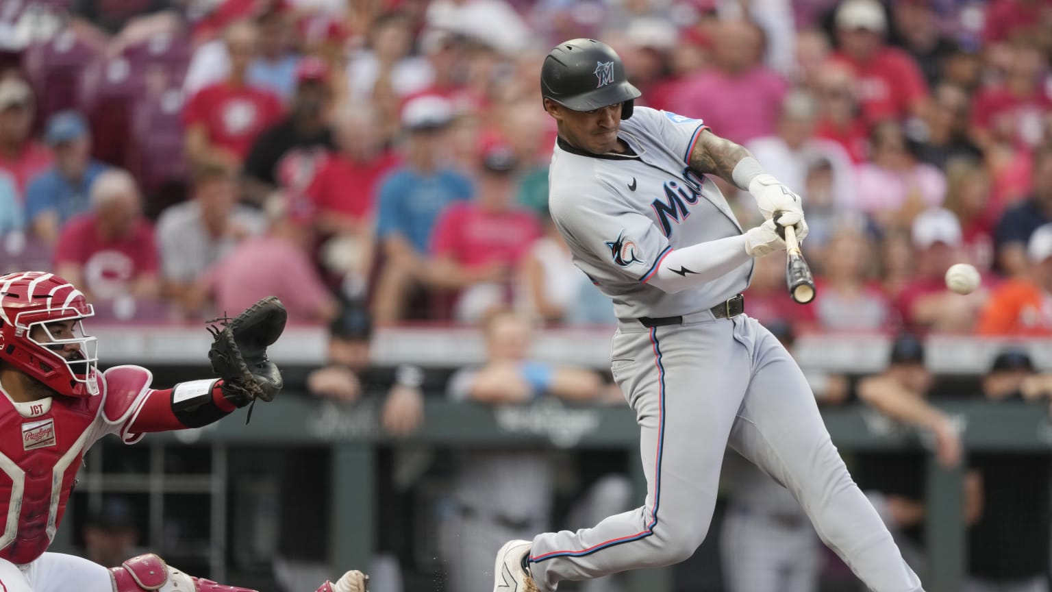 Dane Myers' RBI single | 07/08/2025 | Miami Marlins