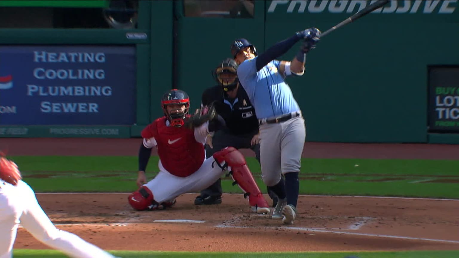René Pinto lifts a two-run home run in the 3rd inning | 09/03/2023 ...