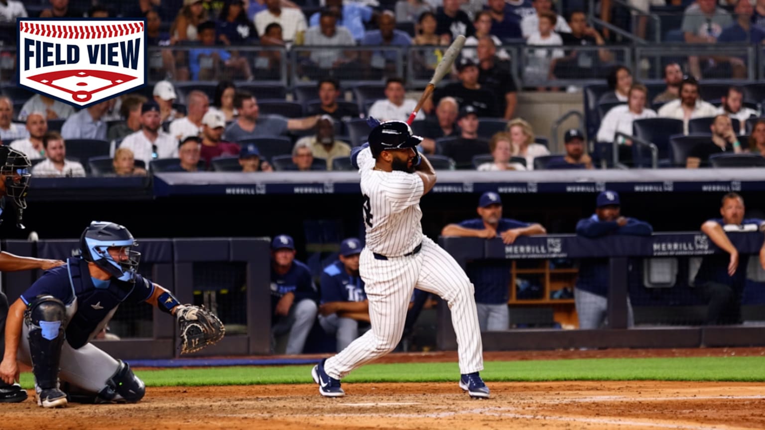 Field View: Amed Rosario's first Yankee hit | 07/28/2025 | New York Yankees