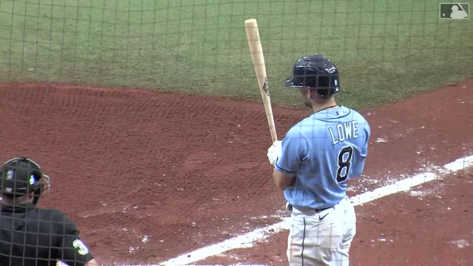 Brandon Lowe lines a solo home run to right-center | 03/09/2023 | Tampa ...