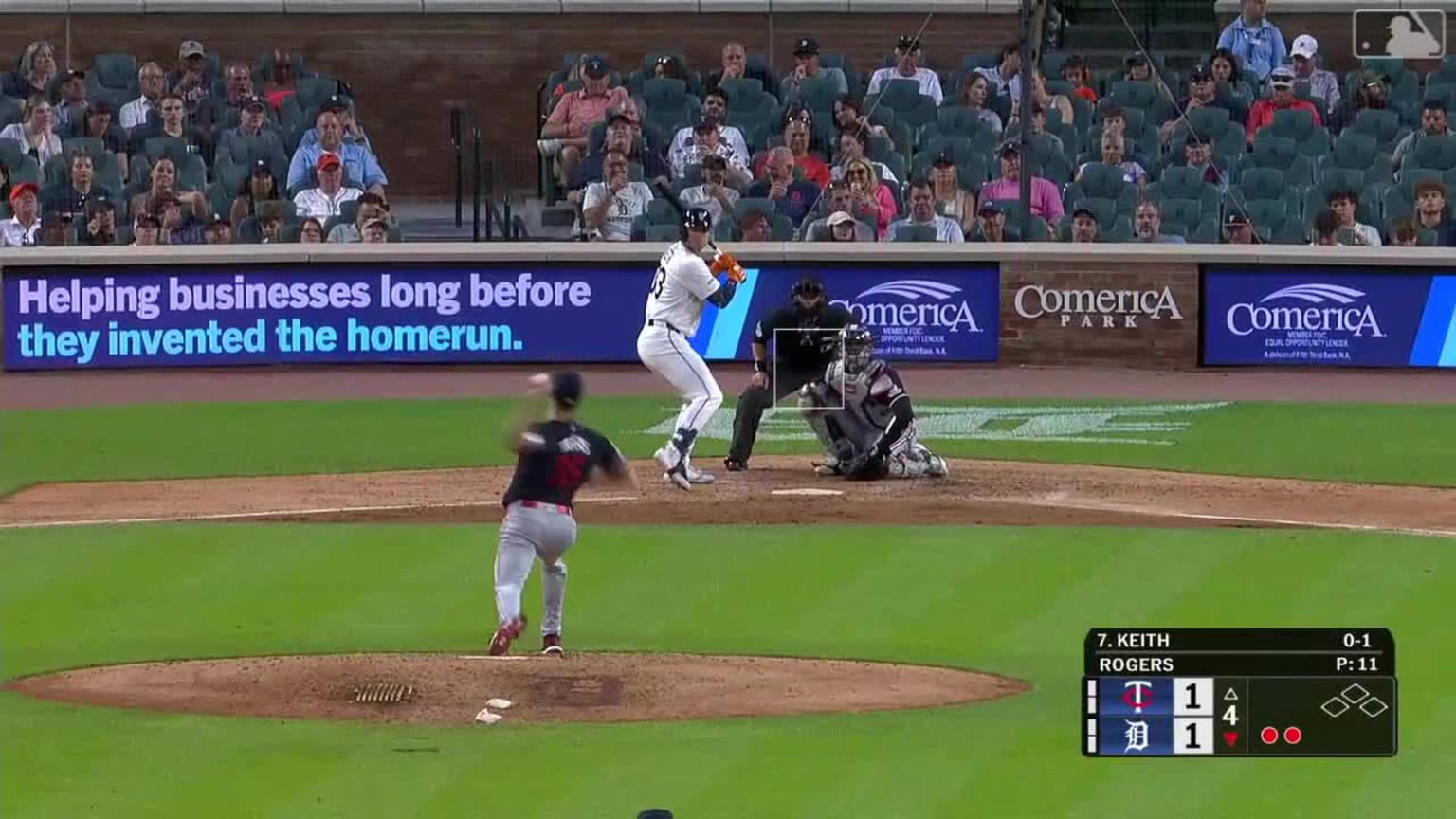 Taylor Rogers Ball to Colt Keith | 06/10/2026 | MLB.com