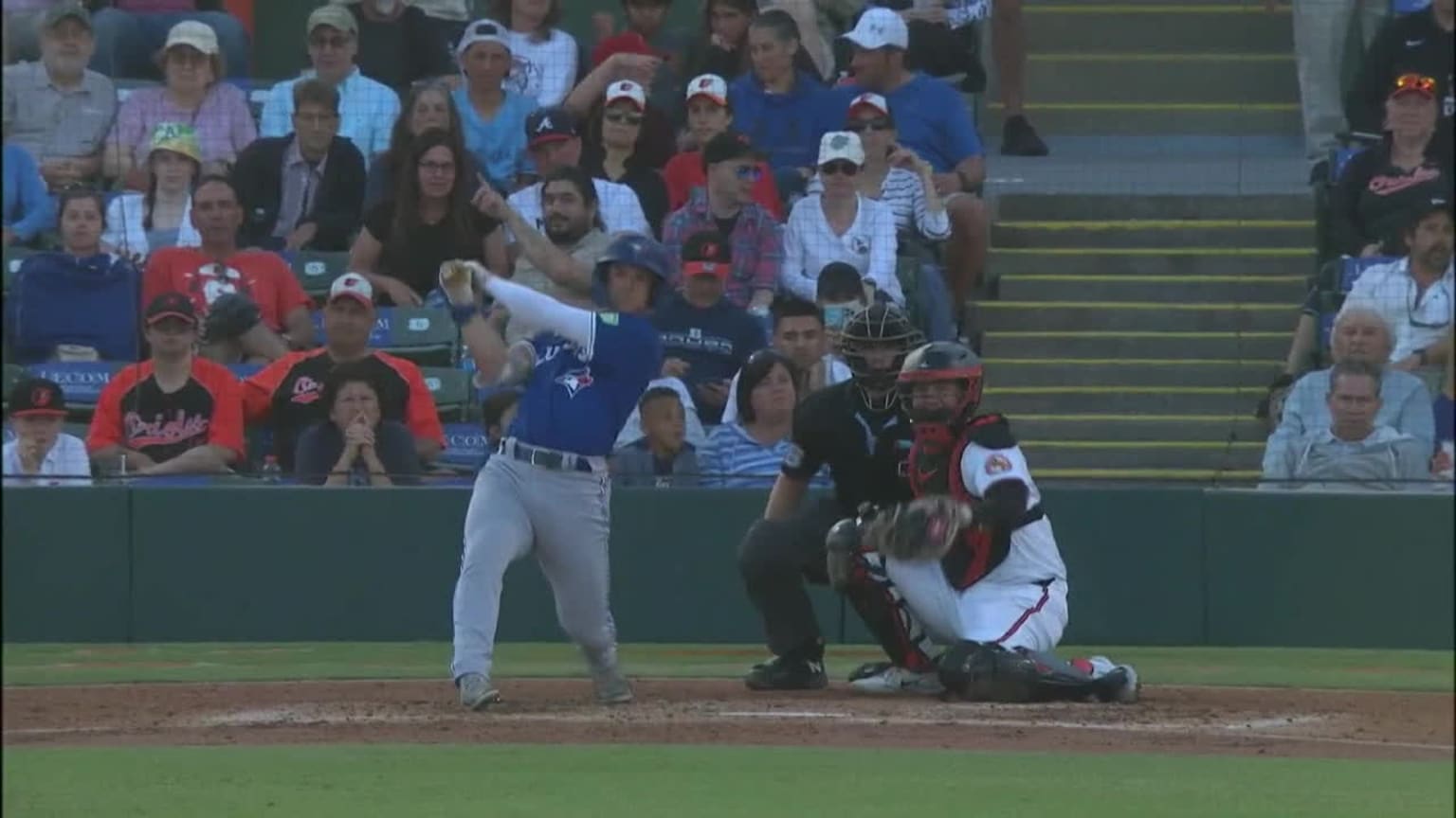 Garrett Spain smacks an RBI double | 03/23/2024 | Toronto Blue Jays