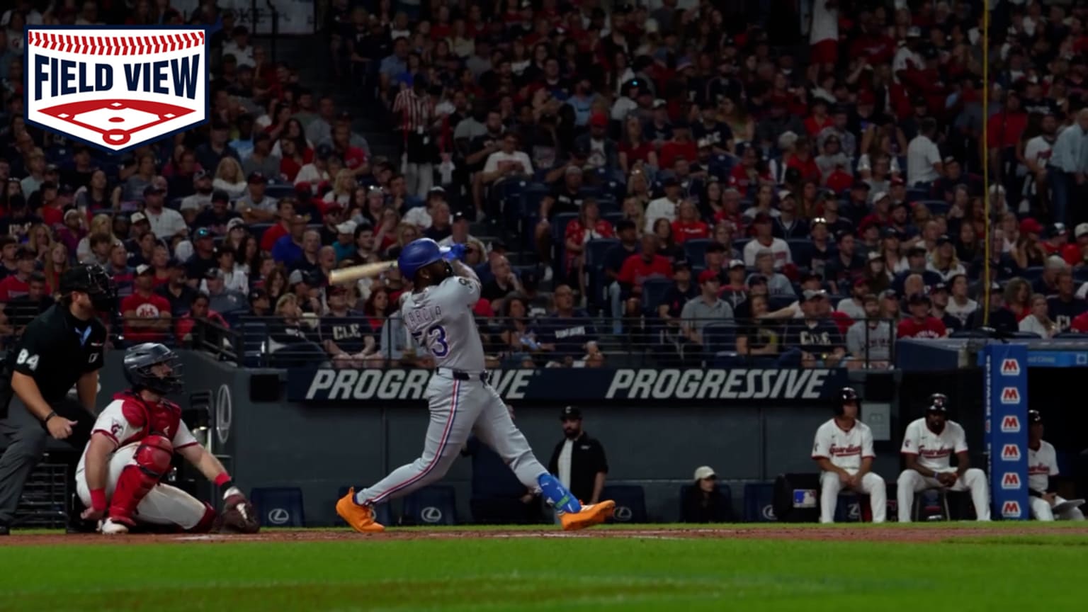 Field View: Adolis Garcia's solo home run | 09/27/2025 | Texas Rangers