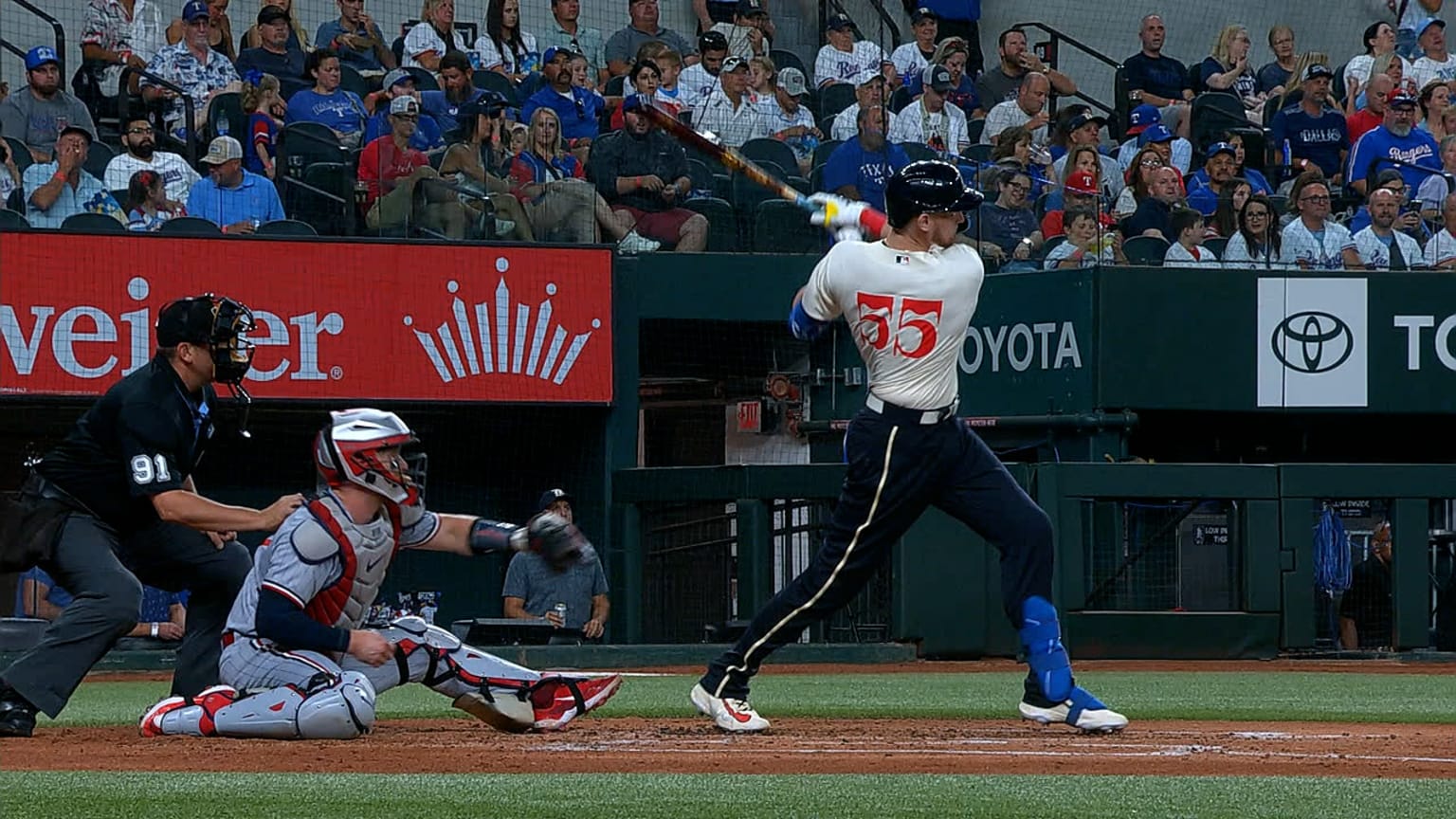 Sam Huff crushes a two-run home run (2) to left field | 09/02/2023 ...