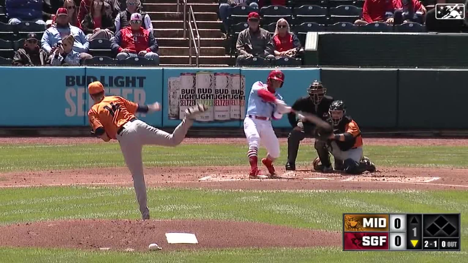 Mike Antico hits a solo homer in the bottom of 1st | 04/23/2023 | MLB.com