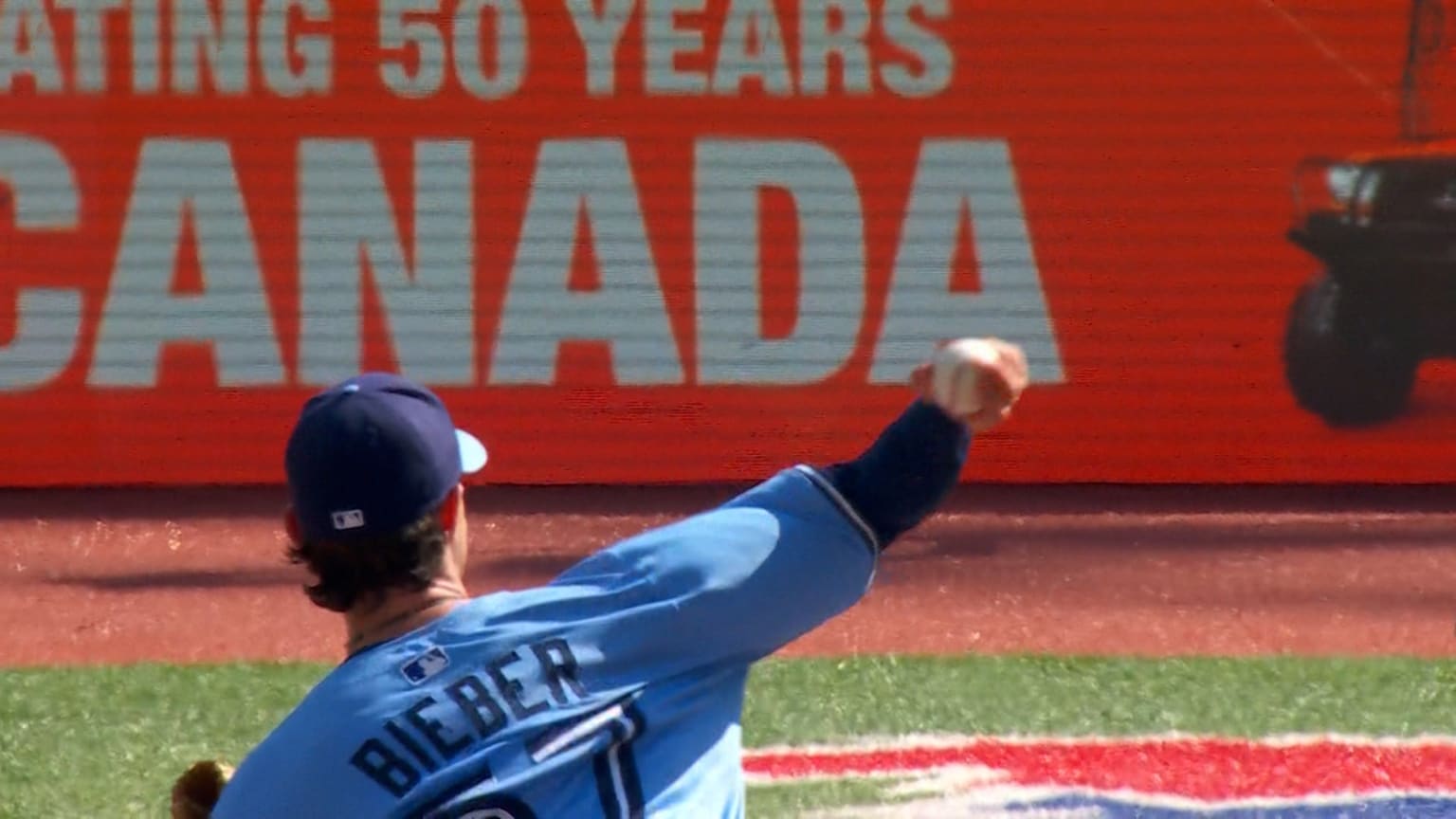 Shane Bieber strikes out Jeremiah Jackson | 09/14/2025 | Toronto Blue Jays