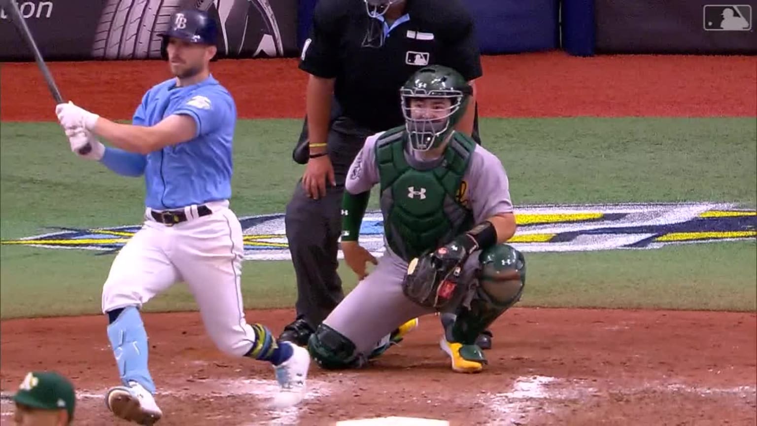 Brandon Lowe rips an RBI single to right field | 04/09/2023 | MLB.com