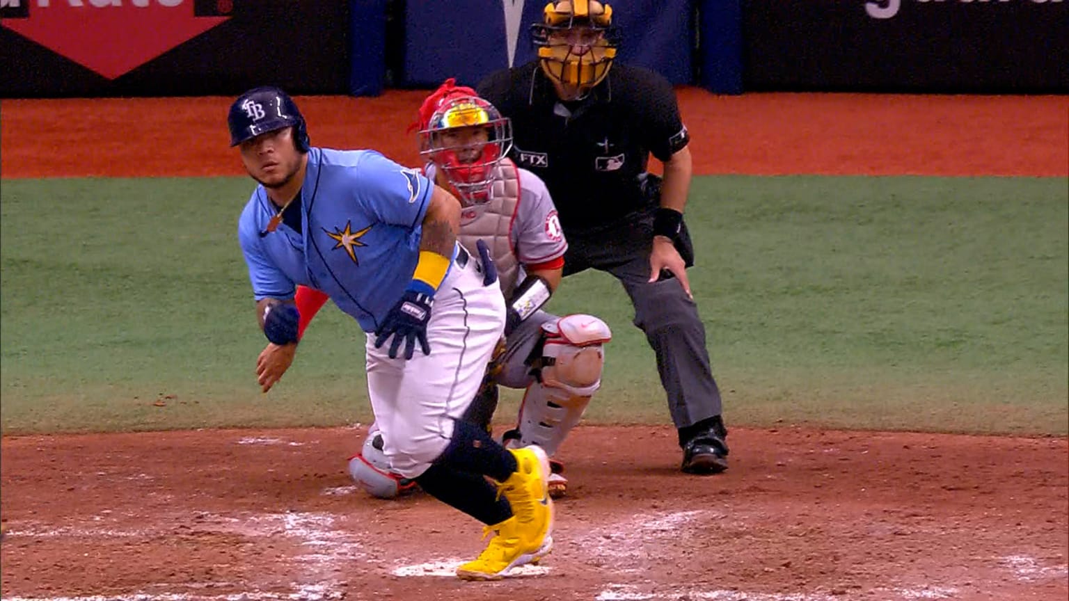 Los Rays anotan 3 en la 7ma ante los Angelinos | 25/08/2022 | Los Rays ...