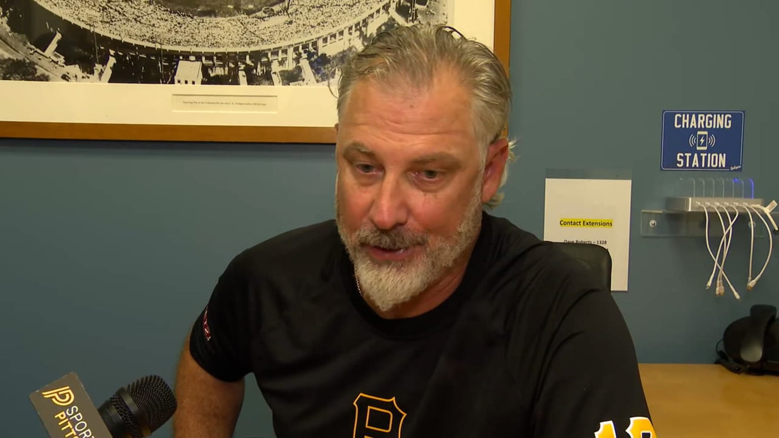 Derek Shelton on the Pirates' 6-5 loss | 08/11/2024 | Pittsburgh Pirates