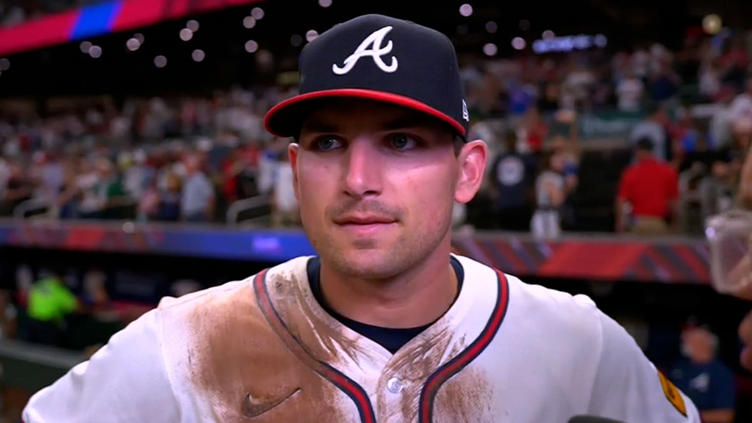 Austin Riley on the Braves' five-run 8th, 7-6 win | 04/21/2025 | MLB.com