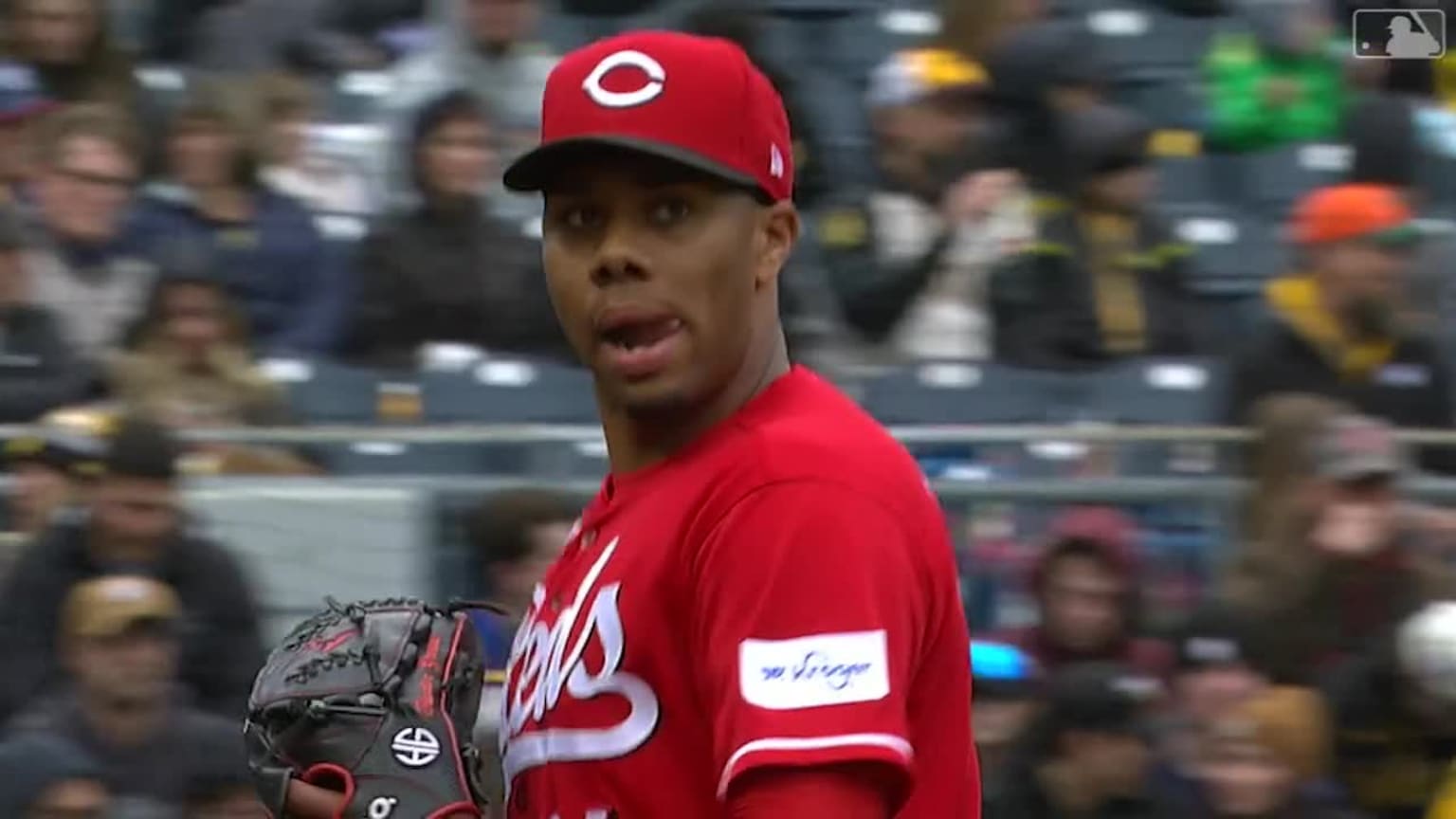 Hunter Greene strikes out six Pirates in six innings | 04/23/2023 ...