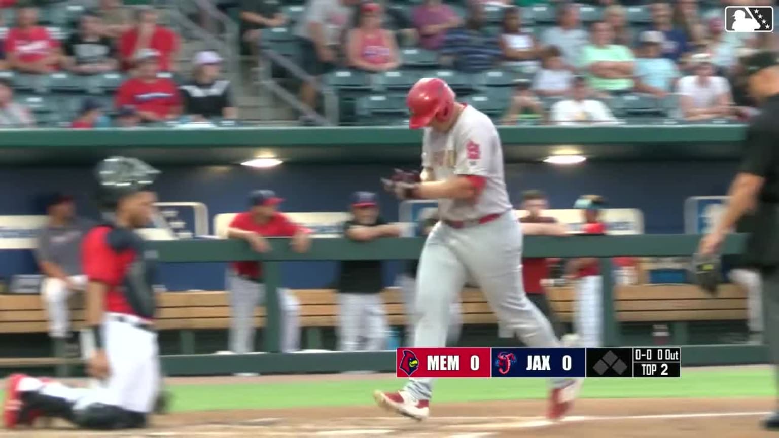 Luken Baker's solo homer | 08/17/2024 | St. Louis Cardinals