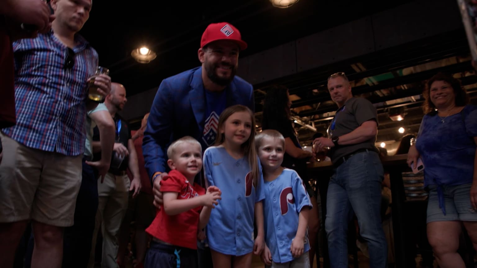 Kyle and Paige Schwarber host a block party | 06/20/2024 | Philadelphia ...