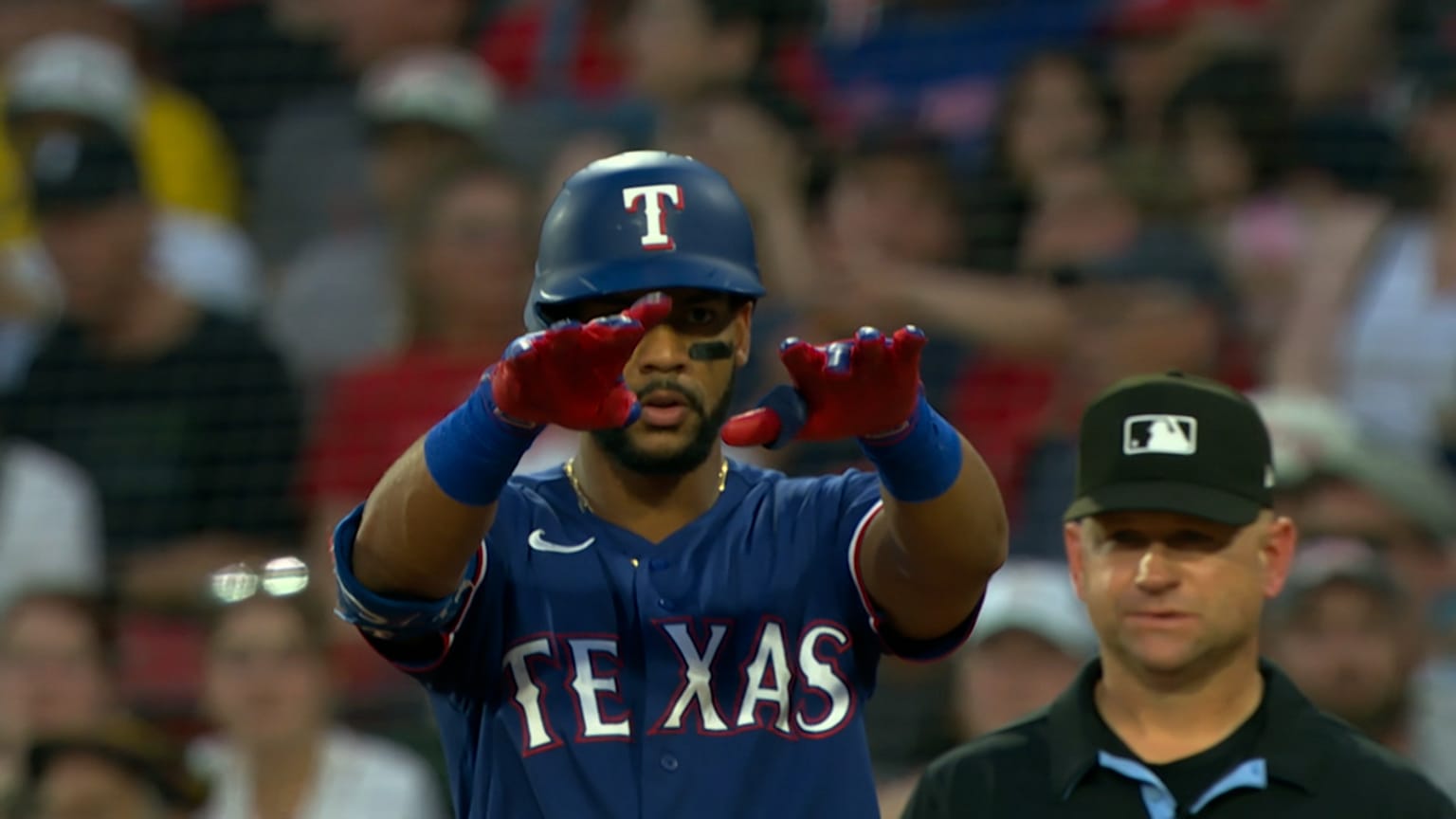 Taveras empata con sencillo | 06/07/2023 | Los Rangers de Texas