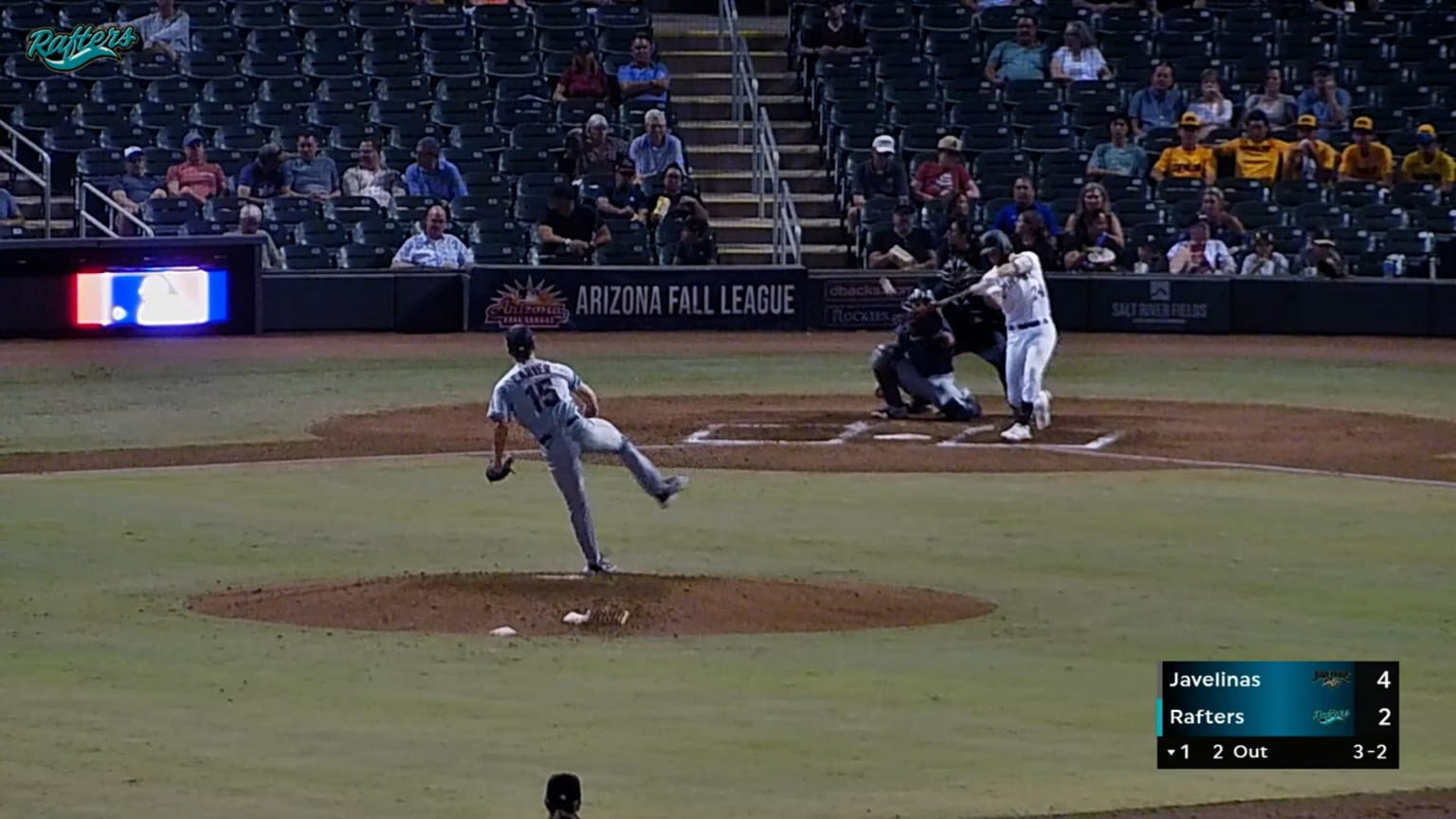 Jase Bowen rips an RBI triple to right-center field | 10/08/2023 ...