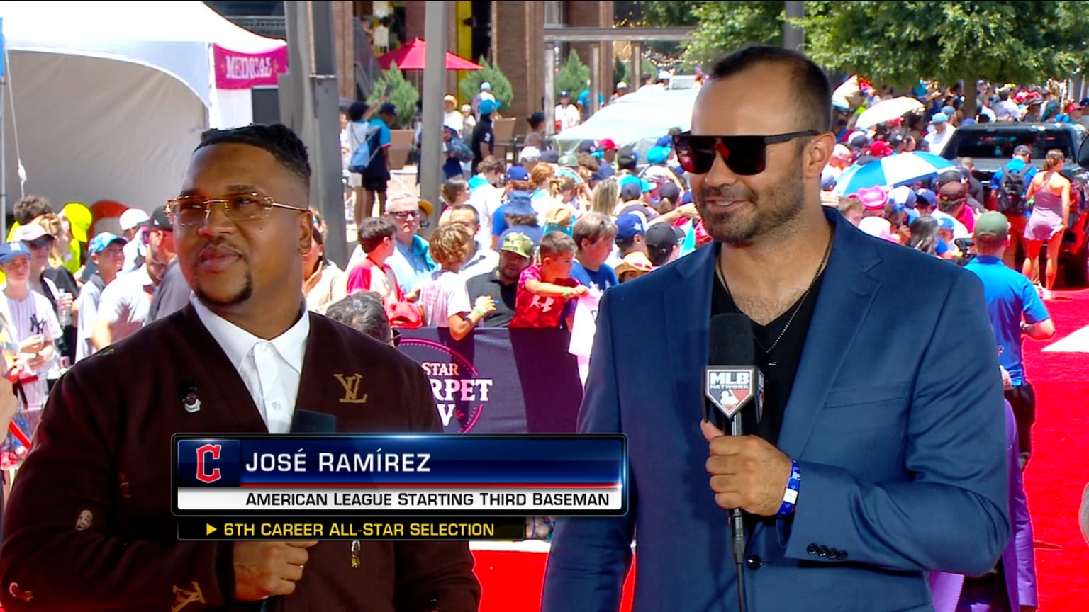 José Ramírez on Home Run Derby strategy, fashion | 07/16/2024 ...