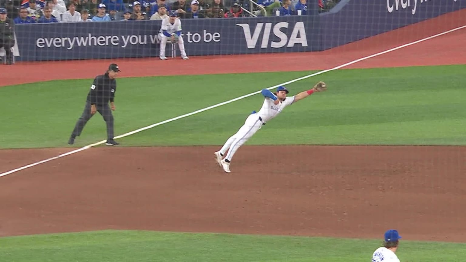 Addison Barger's diving grab | 04/26/2024 | MLB.com