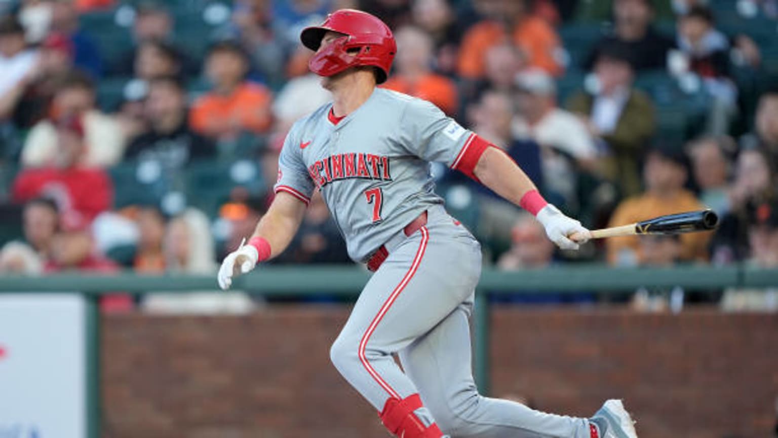 Spencer Steer's RBI single | 05/10/2024 | Cincinnati Reds