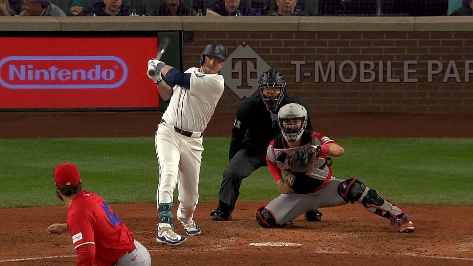 Luke Raley's RBI triple | 04/15/2024 | Seattle Mariners