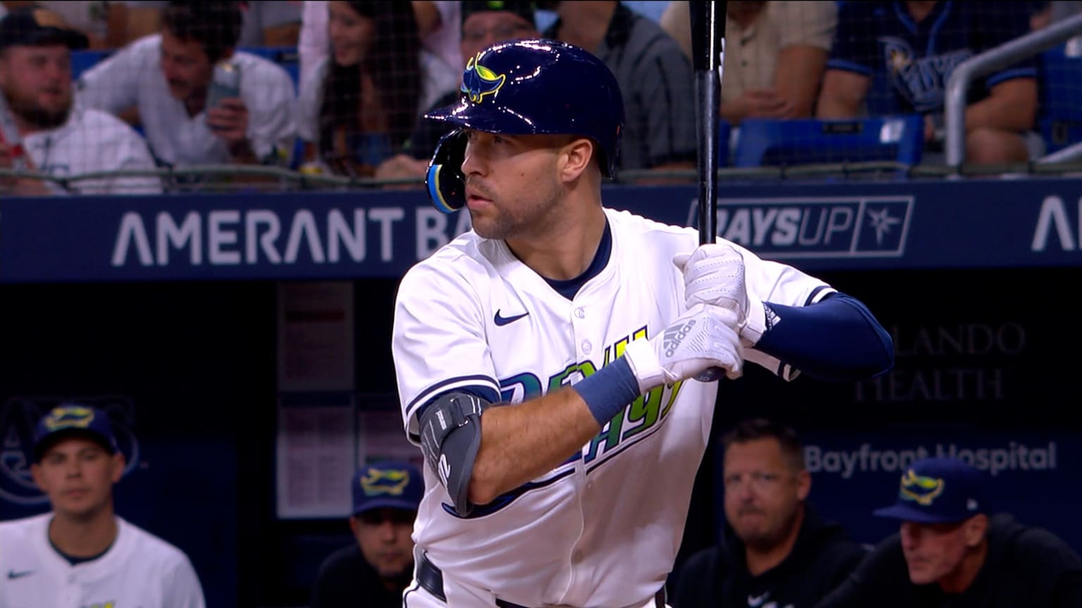 Dylan Carlson's RBI single | 08/16/2024 | Tampa Bay Rays