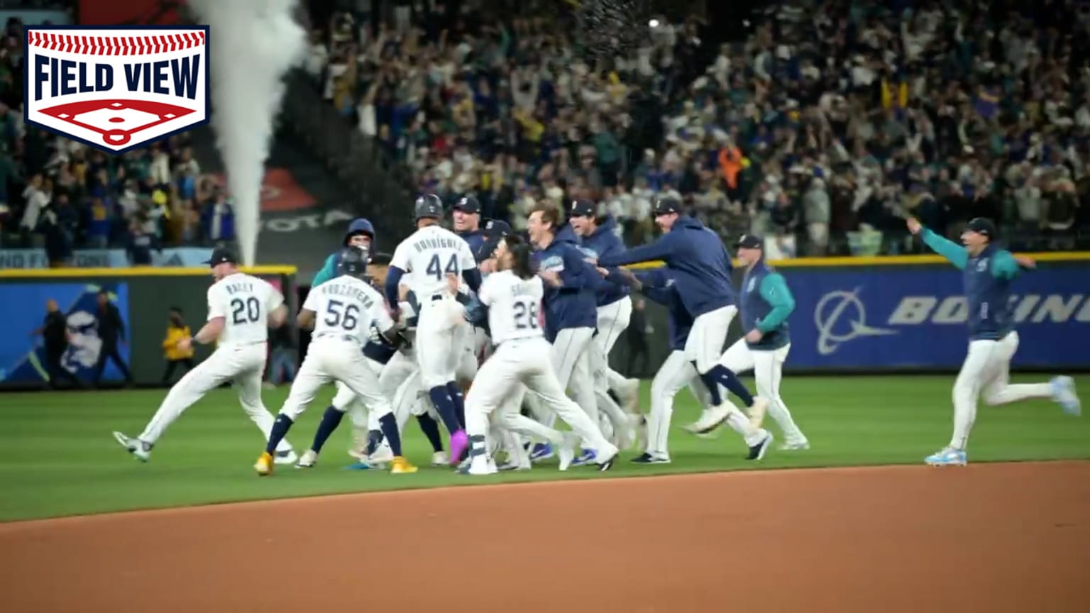 Field View: Jorge Polanco's walk-off single | 10/10/2025 | Seattle Mariners