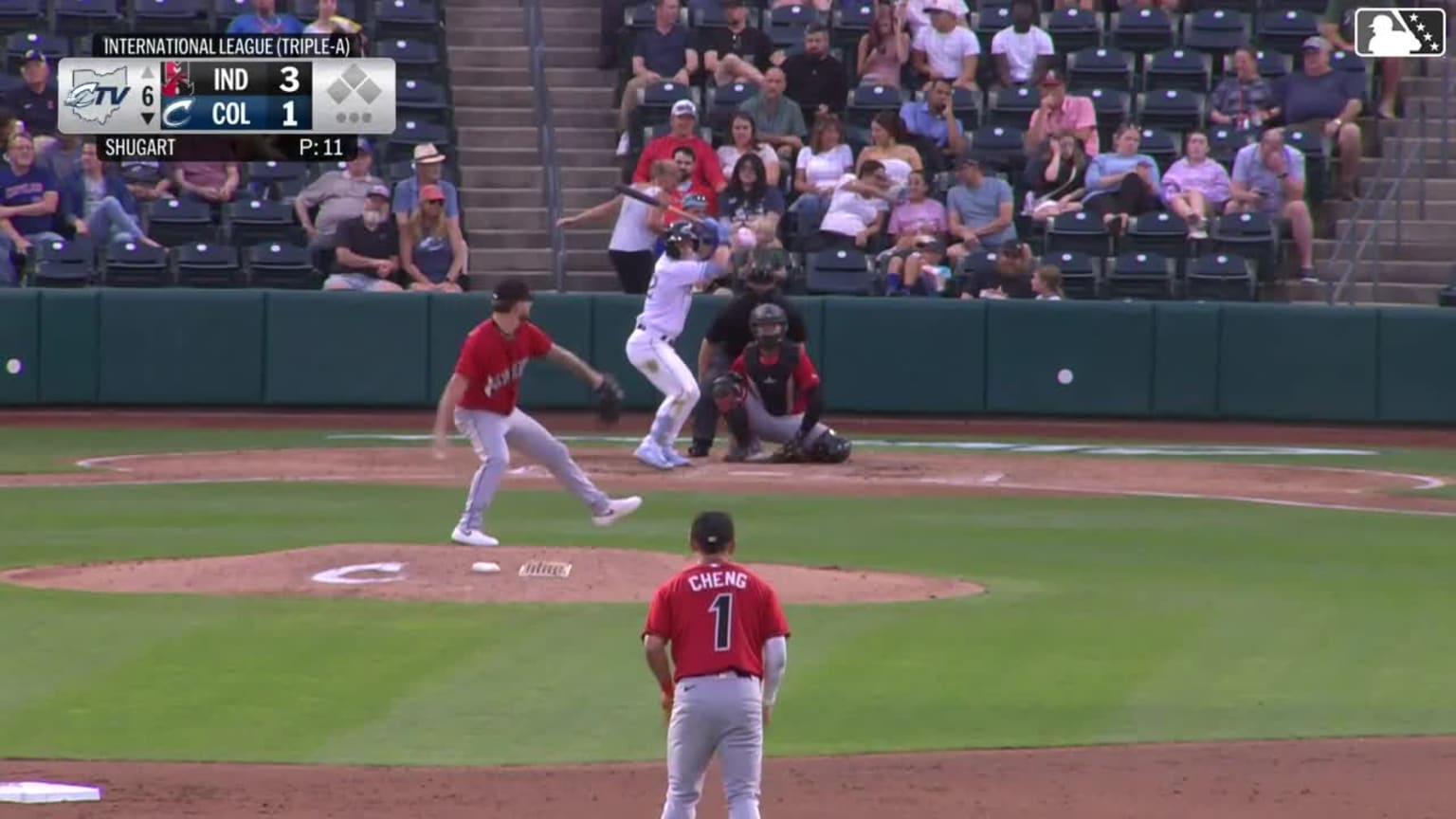 Travis Bazzana triples to center field | 09/02/2025 | MLB.com