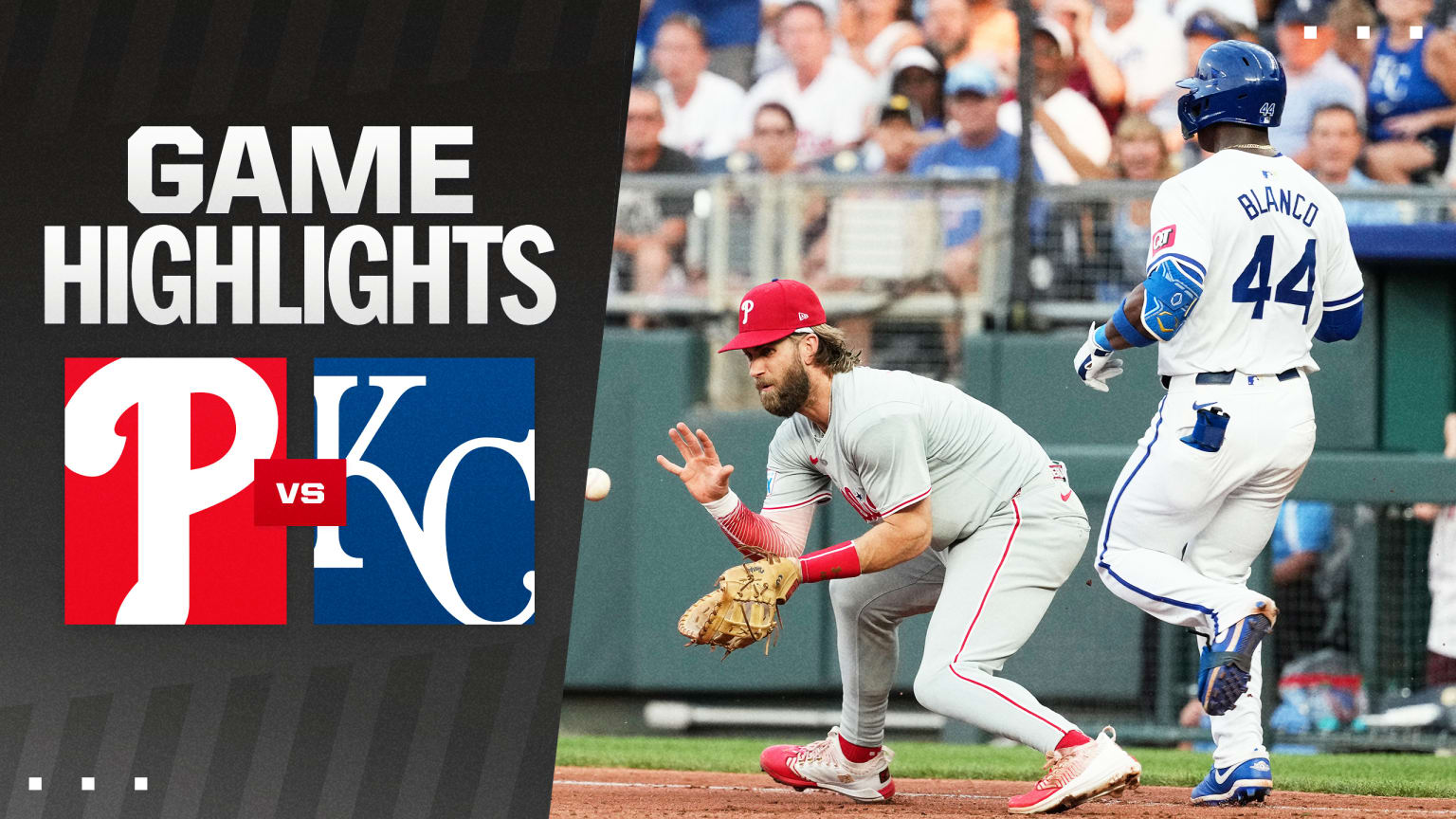 Phillies vs. Royals Highlights | 08/24/2024 | Philadelphia Phillies