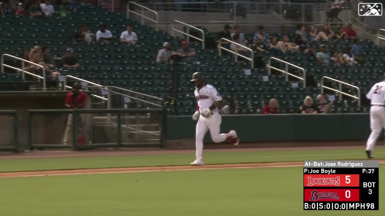 Jose Rodriguez crushes 14th home run to right-field | 07/19/2023 | MLB.com