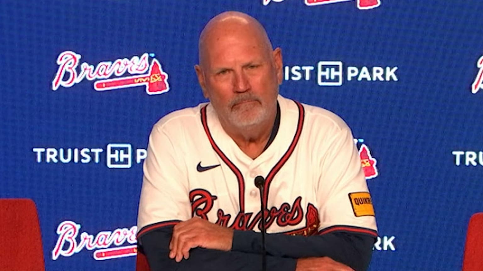 Brian Snitker on Drake Baldwin's big game, 4-3 loss | 07/05/2025 | Lasmayores.com