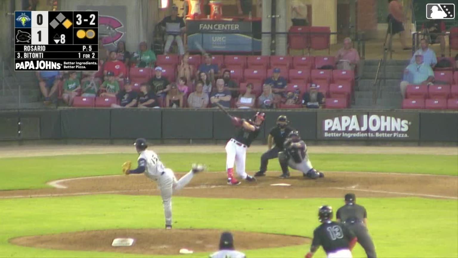 Eric Bitonti's 10th homer of 2025 | 06/21/2025 | Milwaukee Brewers