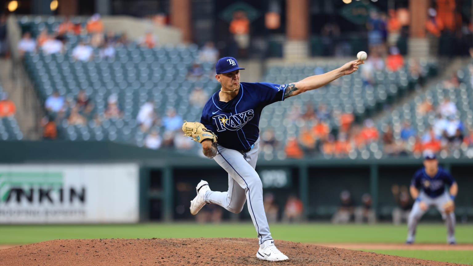 Joe Rock's first big league strikeout | 06/28/2025 | Tampa Bay Rays