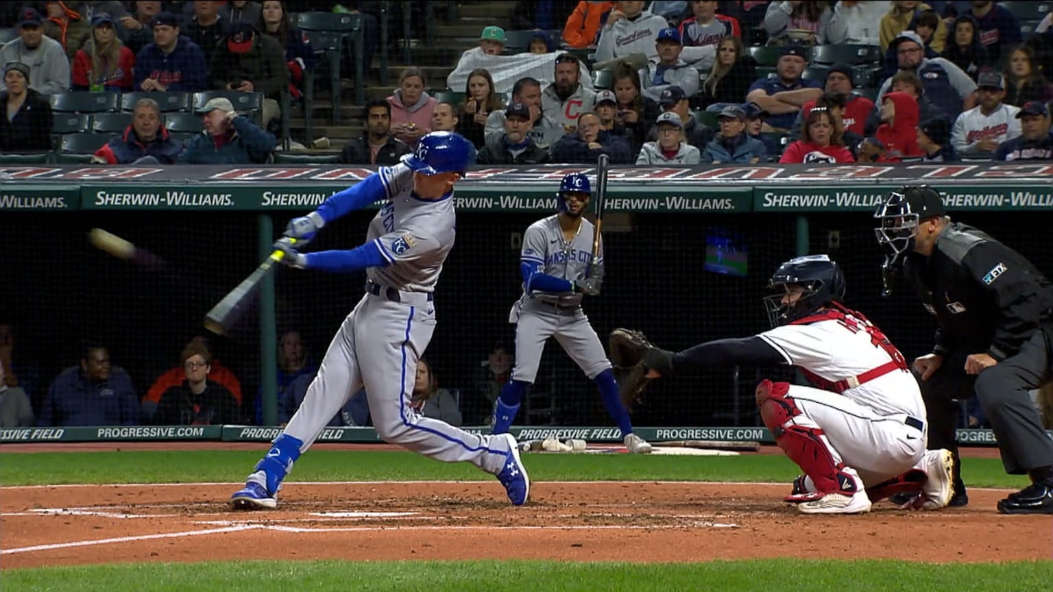 HR de dos rayas de Drew Waters | 30/09/2022 | Los Reales de Kansas City