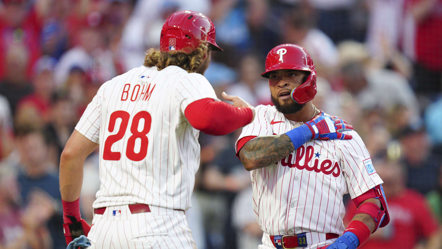 Phillies score five runs in the 4th inning | 08/23/2025 | Philadelphia ...