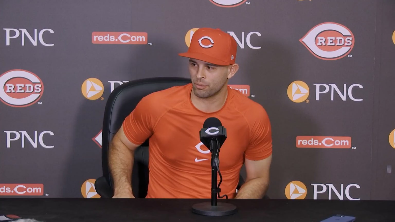 Nick Martinez on the defense behind him | 04/28/2025 | Cincinnati Reds