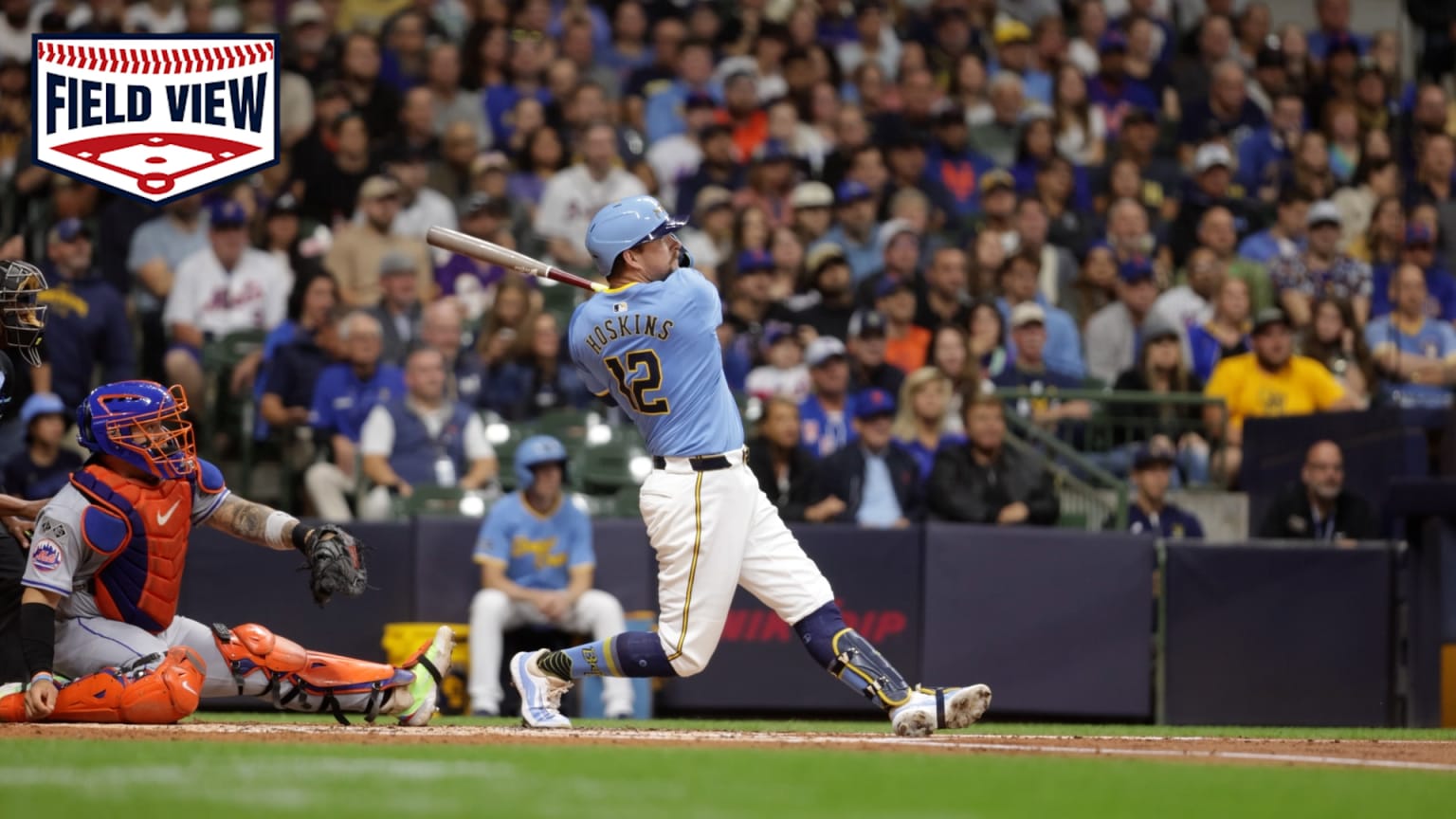 Field View: Rhys Hoskins' grand slam against the Mets | 09/27/2024 ...