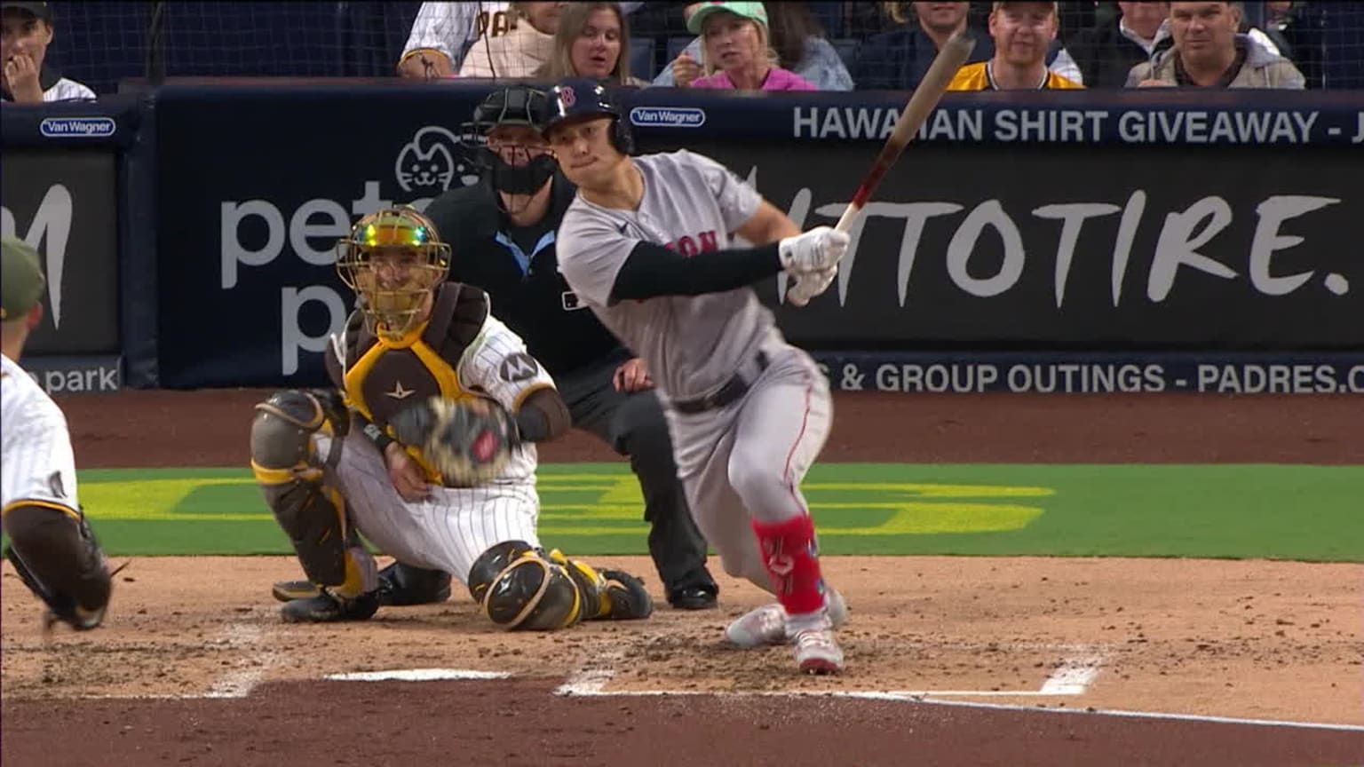 Rob Refsnyder conetca doble de dos carreras | 19/05/2023 | Los Red Sox ...