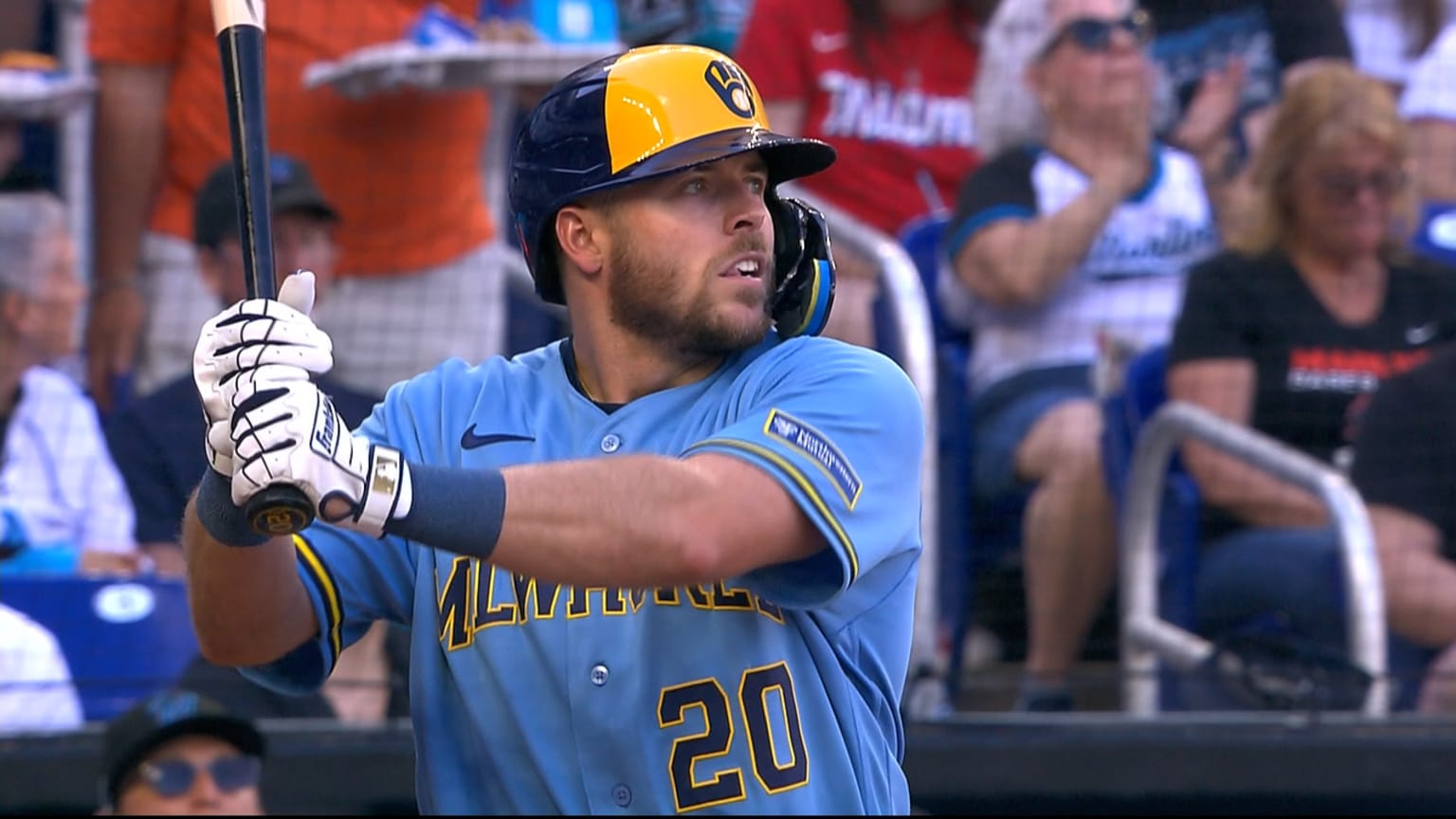 Brandon Lockridge's RBI single | 04/18/2026 | Milwaukee Brewers