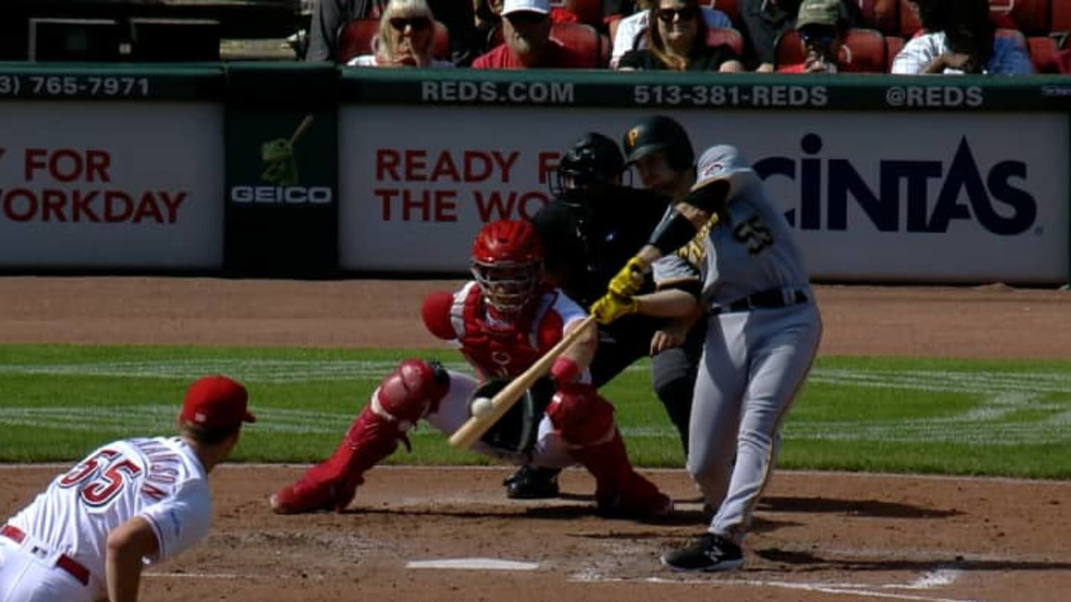 Jason Delay knocks in Henry Davis with a single | 09/24/2023 ...